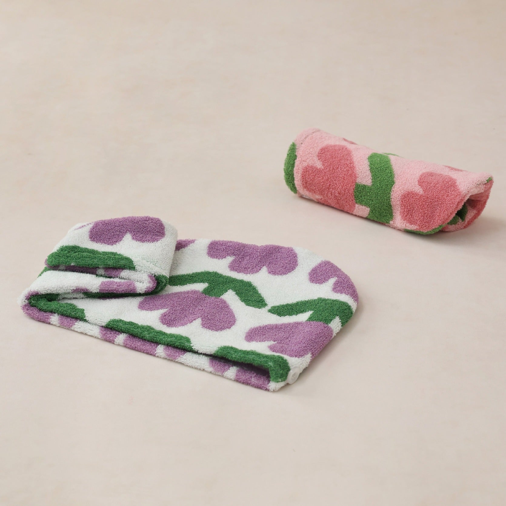 Tulip Heart Dry Hair Cap Collection – Delicors