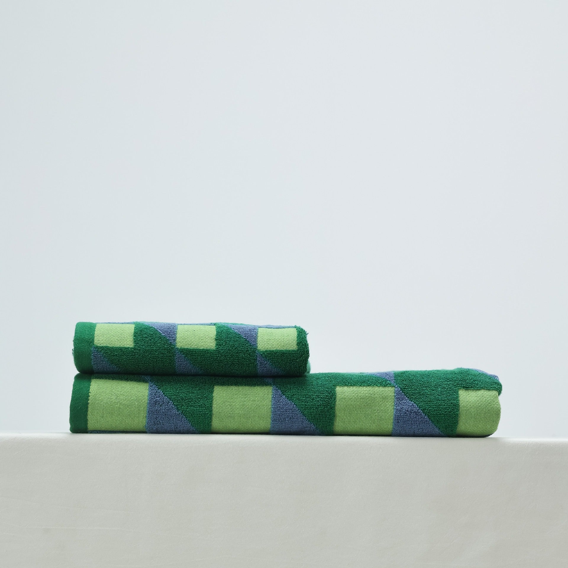 Colourful Geometry Towel Set Collection – Delicors